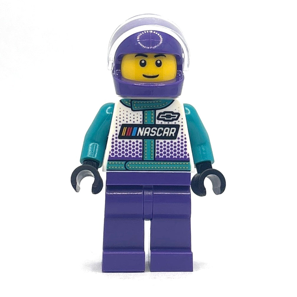 LEGO® Minifigure Speed Champions NASCAR Chevrolet Camaro ZL1 Driver sc ...